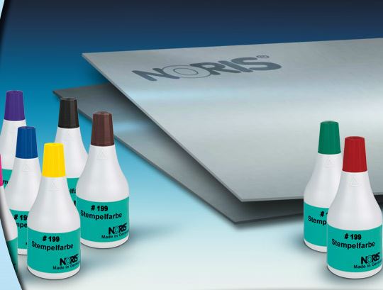 Noris #199 Sneldrogende inkt geel 50 ml