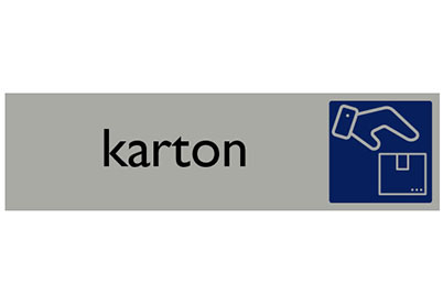 Pictogram Karton | Pictogrammen kopen op maat gemaakt