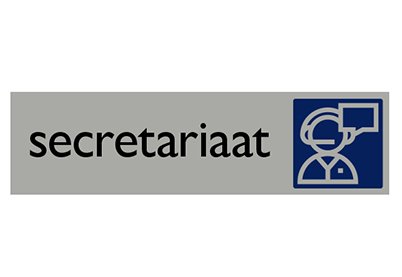 Pictogram Secretariaat | Pictogrammen kopen op maat gemaakt